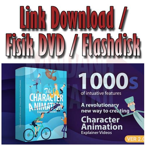 Jual Videohive 1000 Character Animation Explainer Toolkit V2 After Effects - DVD - Kab. Pemalang ...