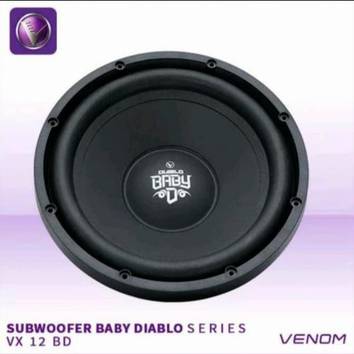 Jual Subwoofer Venom Baby Diablo VX 12 BD / Subwoofer 12 Inch Venom ...