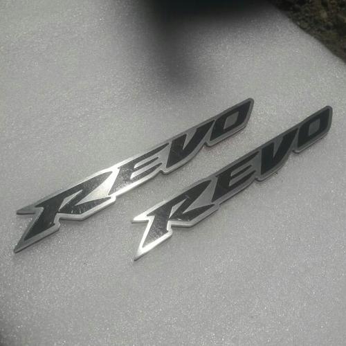 Jual emblem revo (sepasang) bahan alumunium tebal 2mm - Kab. Klaten ...
