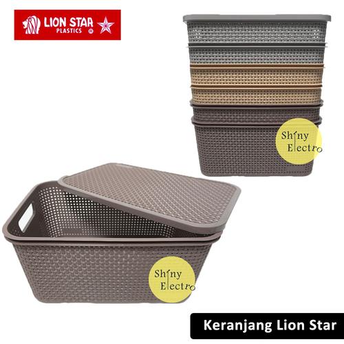 Jual 10 Liter Keranjang / Tempat Penyimpanan Lion Star Revo Storage Box ...