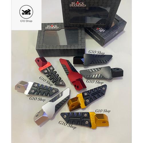Jual FootStep / Foot Step CNC Black Diamond Lexi , Nmax New , Aerox New ...