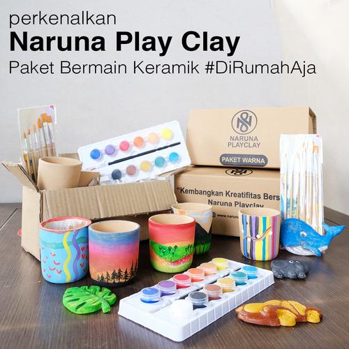 Jual Naruna Paket Bermain Play Clay Di Rumah Paket Main Tanah - PAKET ...