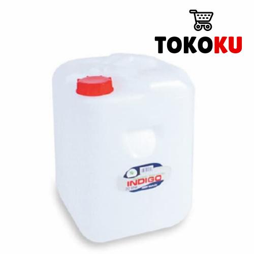Jual JERIGEN 30 LITER GREEN LEAF/KOMPAN PLASTIK 30 LITER INDIGO GREEN ...