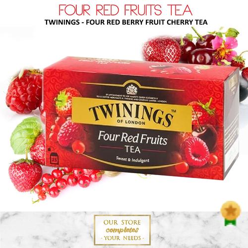 Jual TWININGS FOUR RED FRUIT INFUSION TEA BAGS TWINNINGS FOUR RED BERRY ...