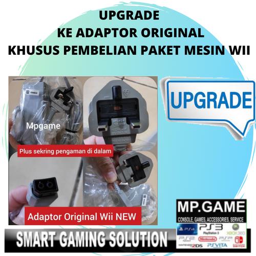 Jual UPGRADE ke Adaptor Nintendo Wii Original Kaki 3 (Khusus Paket ...