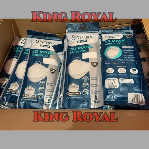 Jual SOFTIES KF94 SURGICAL MASK / MASKER 3D 4PLY / MASKER KF94 / ISI 5 ...