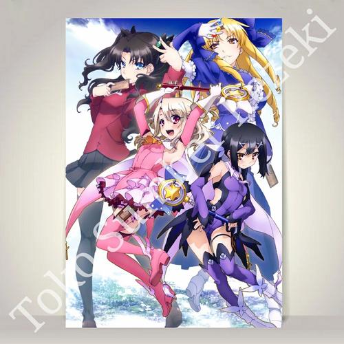 Jual Poster Art Figure Fate Kaleid Linear Illya Rin Miyu Full Canvas ...