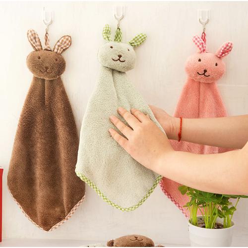 Jual Serbet Lap Gantung Handuk Lap Tangan Kitchen Towel Kelinci Lucu ...