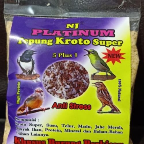 Jual tepung kroto super pakan burung kicau protein tinggi - Kota ...