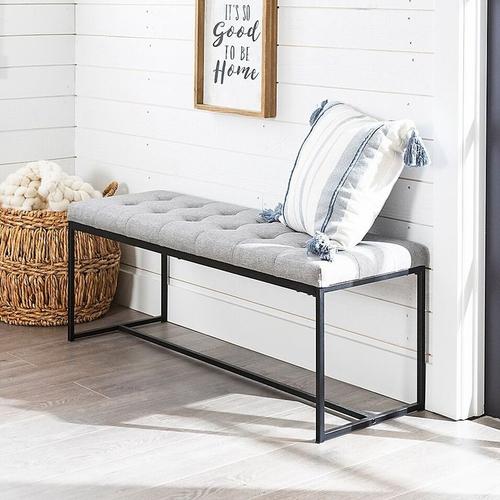 Jual bench sofa bangku sofa bench besi modern minimalis kursi besi ...
