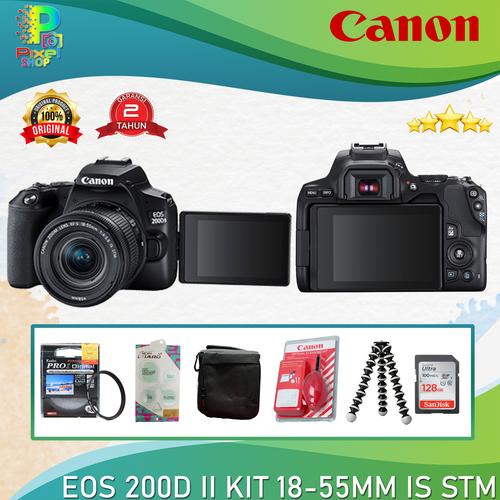 Jual Canon EOS 200D Mark II Kit 18-55MM STM Garansi Resmi DataScrip ...