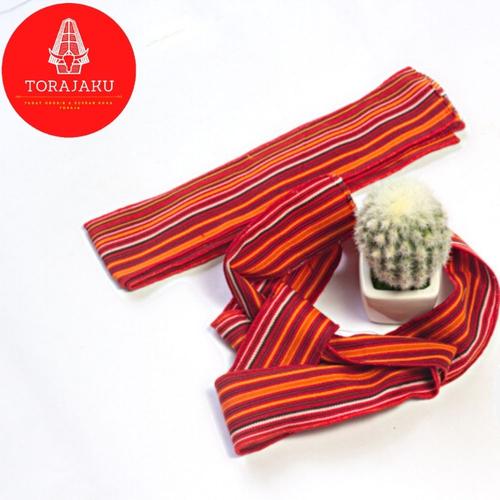 Jual Syal Ikat Kepala Toraja Tenun Murah dan Bagus - Hitam 1 - Kab ...