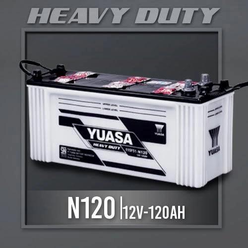 Jual Yuasa Heavy Duty N120 12v 120ah - Jakarta Selatan - Garage Battery ...
