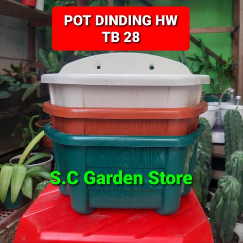 Jual POT BUNGA DINDING TB 28 HIGH WAY | POT BUNGA TEMPEL DINDING ...