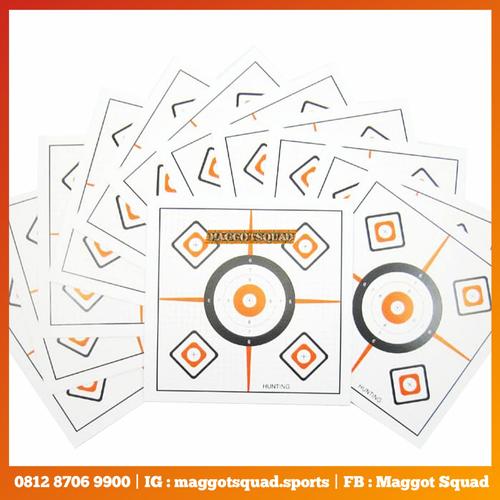 Jual KARTON KERTAS TARGET TEMBAK GH 2 WARNA 17X17 | PCP LATIHAN - Kota ...