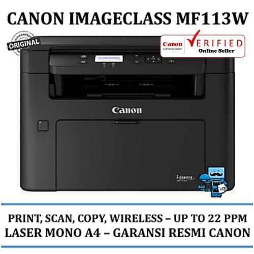 Promo Printer CANON ImageCLASS MF113W All-In-One WiFi A4 Monochrome ...