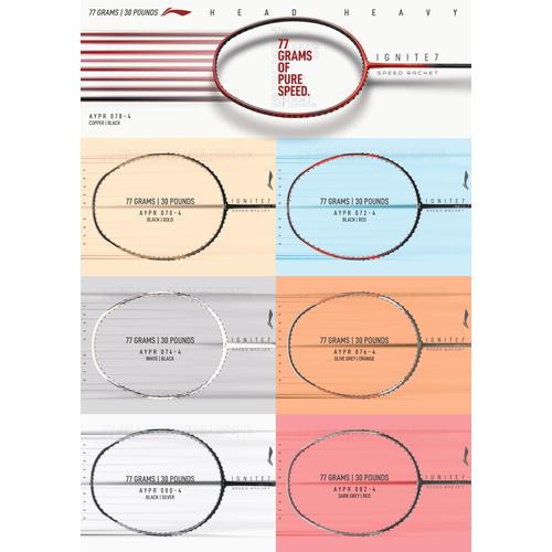 Jual RAKET BADMINTON LINING IGNITE 7 / LINING IGNITE 7 NEW SALE ...