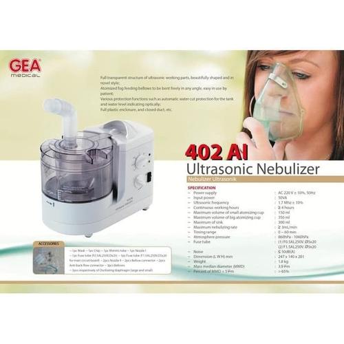 Jual Ultrasonic Nebulizer GEA 402 AI / GEA 402AI / Alat Uap / Alat Inhalasi - Jakarta Timur ...