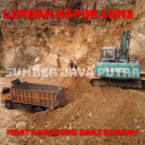Jual Limbah kapur urugan tanah boncos campur limestone dasar jalan ...
