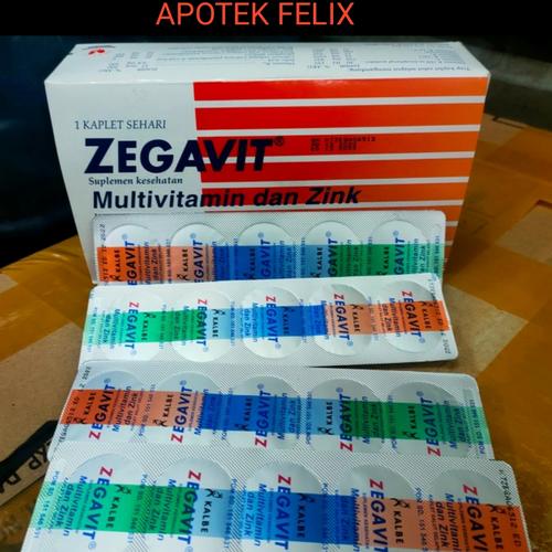 Jual zegavit multivitamin zink 50 tablet - box - Kota Pontianak ...