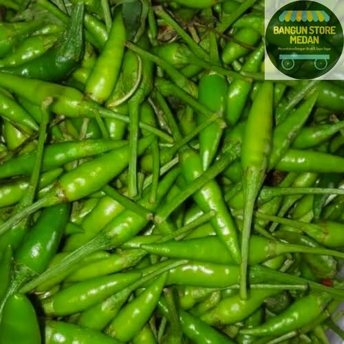 Jual [TERMURAH] Cabe Rawit Hijau / Cabai Rawit Hijau / Cabe Rawit Ijo Segar - 1 kg - Kota Medan ...