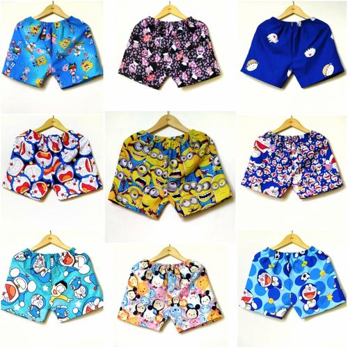 Jual Boxer Pria Karakter Doraemon Minion Spongebob Celana Dalam Kolor ...