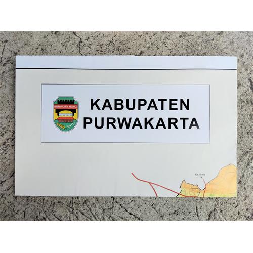 Jual Peta Kabupaten Purwakarta Lipat - Jakarta Barat - niki toko buku ...