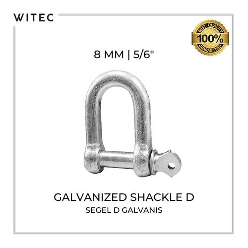 Jual Shackle D Galvanized / Segel D 8mm (5/16”) Sambungan Rantai Galv ...