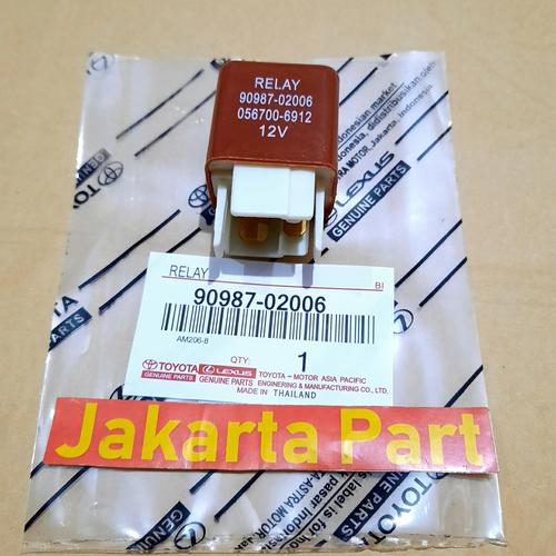 Jual Relay head lamp 12volt k4 relay lampu 12v k4 toyota kijang kf70 7k ...