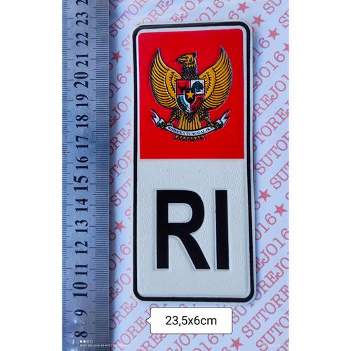 Jual stiker garuda bendera merah putih indonesia tipe plastik emboss ...