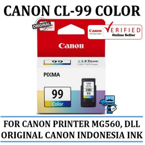 Jual Cartridge Canon CL-99 CNNCL99 - Color For MG E560 - Jakarta Pusat ...