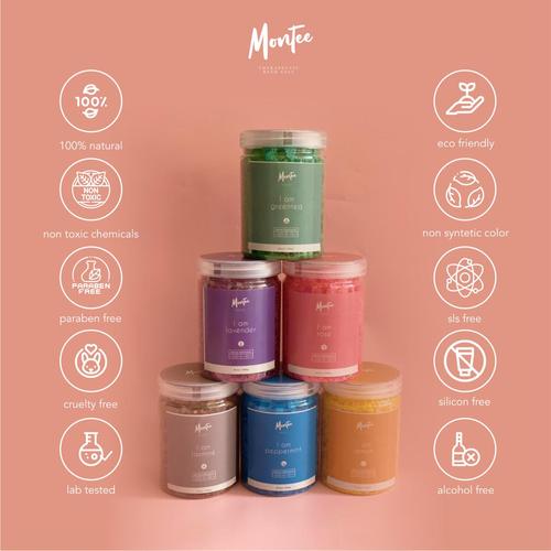 Jual garam spa /salt spa / garam manicure pedicure kemasan 1kg ...