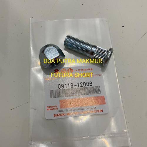 Jual BAUT RODA PENDEK FUTURA /T120SS / CARRY/ EXTRA HUB BOLT SHORT ...