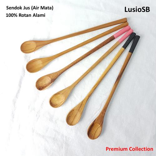 Jual Sendok Teh Air Mata Kayu Jati / Sendok Teh Madu / Teaspoon Sendok ...
