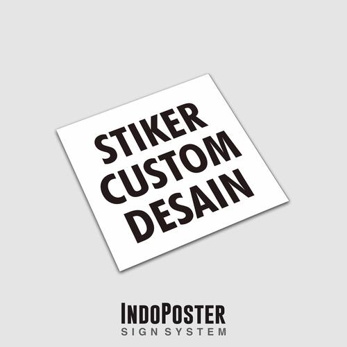 Jual Stiker Custom Request Desain Sticker Order - Kab. Bandung ...