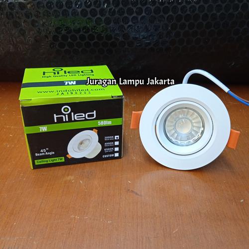 Jual LAMPU DOWNLIGHT 7W HILED COB 7 WATT HILED - WarmWhite 3000K - Jakarta Pusat - Juragan Lampu ...