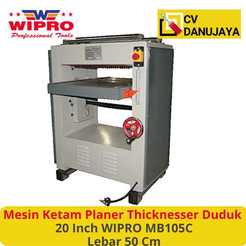 Jual Mesin Planner Ketam Pasra Kayu Thicknesser Duduk 20 Inch WIPRO MB ...