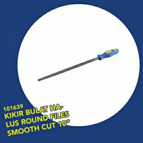 Jual 101638 KIKIR BULAT HALUS ROUND FILES SMOOTH CUT 8" LAKONI PRO ...
