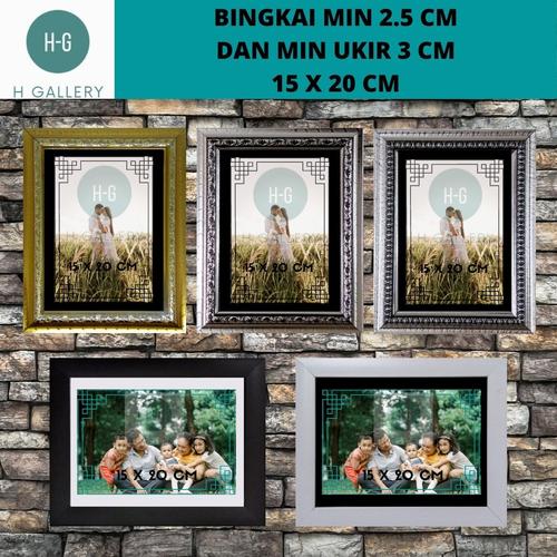 Jual 6R - BINGKAI / FIGURA FOTO BINGKAI MINIMALIS (15 X 20 CM ...