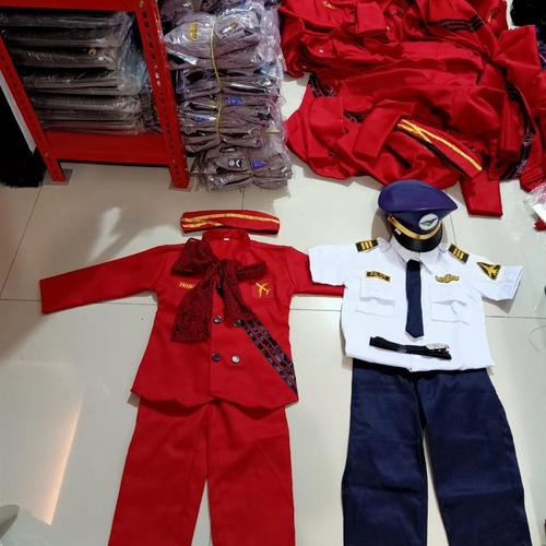 Jual KOSTUM PILOT DAN PRAMUGARI ANAK - ANJELI - PILOT, XL - Kab ...