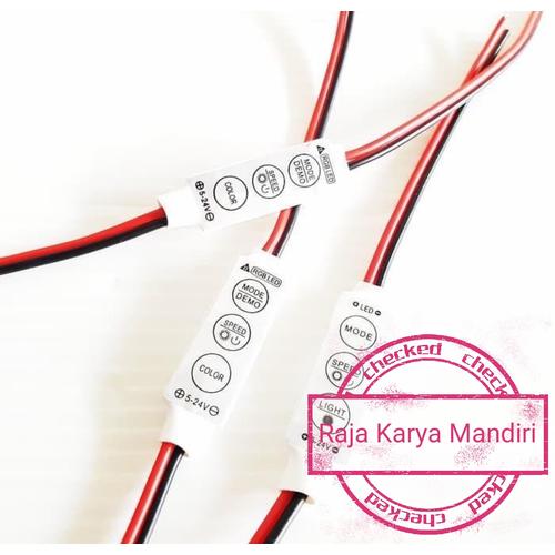 Jual MODUL CONTROLLER LED 6 MODE 6 SPEED 12 VOLT INPUT DIMMER STROBO ...