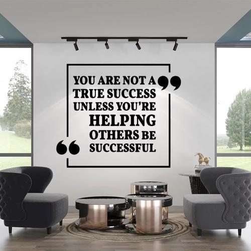 Jual Wall Sticker Stiker Dinding Quote Motivasi Kantor Kerja Kaca ...