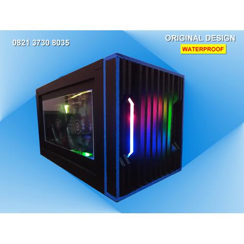 Jual eGPU EXP GDC Enclosure Case - HITAM BIRU, DUAL FAN GPU - Kota ...