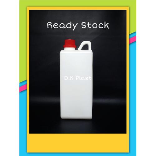 Jual Jerigen 1Liter Jirigen 1 Liter 1000ml Laundry Botol Kotak HDPE ...