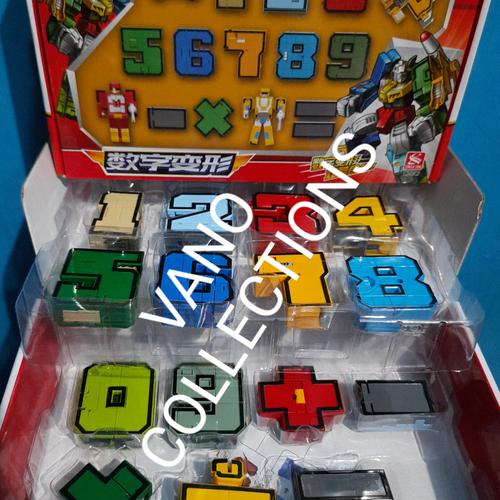 Jual robot angka emco megabot Transformer blok - Jakarta Timur - vano's ...