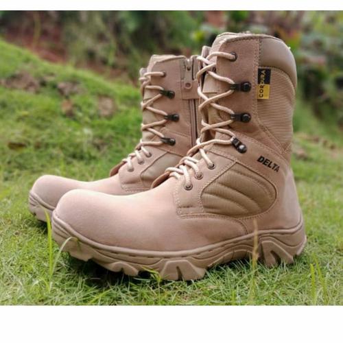 Jual sepatu pdl delta tactical force sepatu safety ujung besi tni polpp ...