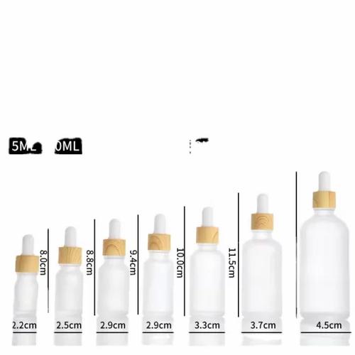 Jual Botol Kaca Pipet tetes 5ml,10ml,15ml,20ml,30ml,50ml,100ml Frosted ...