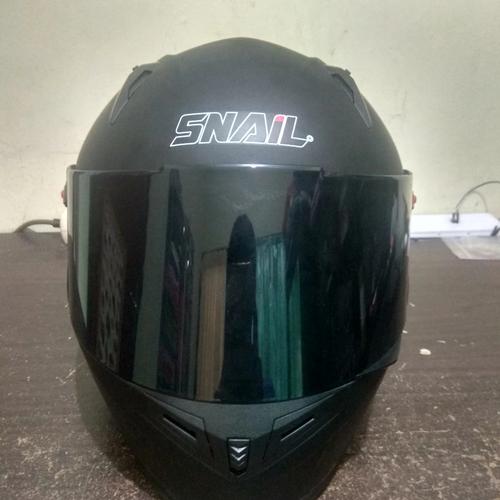 Jual Helm full face Snail FFS1 Matt Black - Kota Surabaya - Dante ...