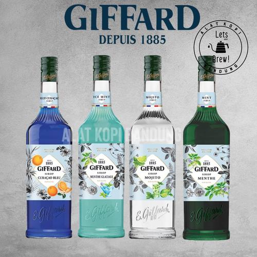 Jual Giffard Syrup 1L / syrup Giffard 1000ml Flavour Mojito - Ice Mint ...