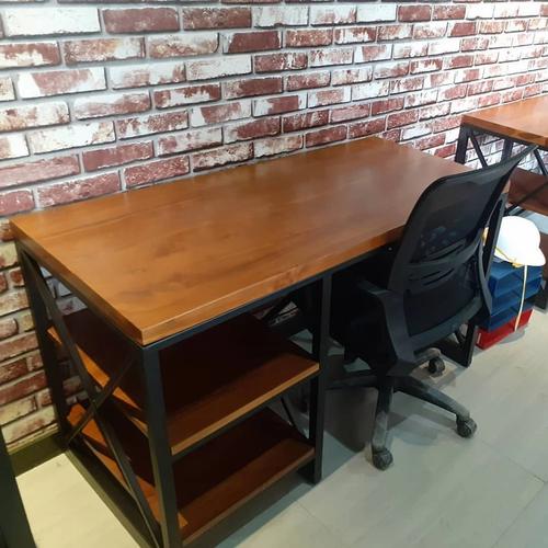 Jual meja komputer kaki besi minimalis - Kab. Jepara - RAYAP JATI ...